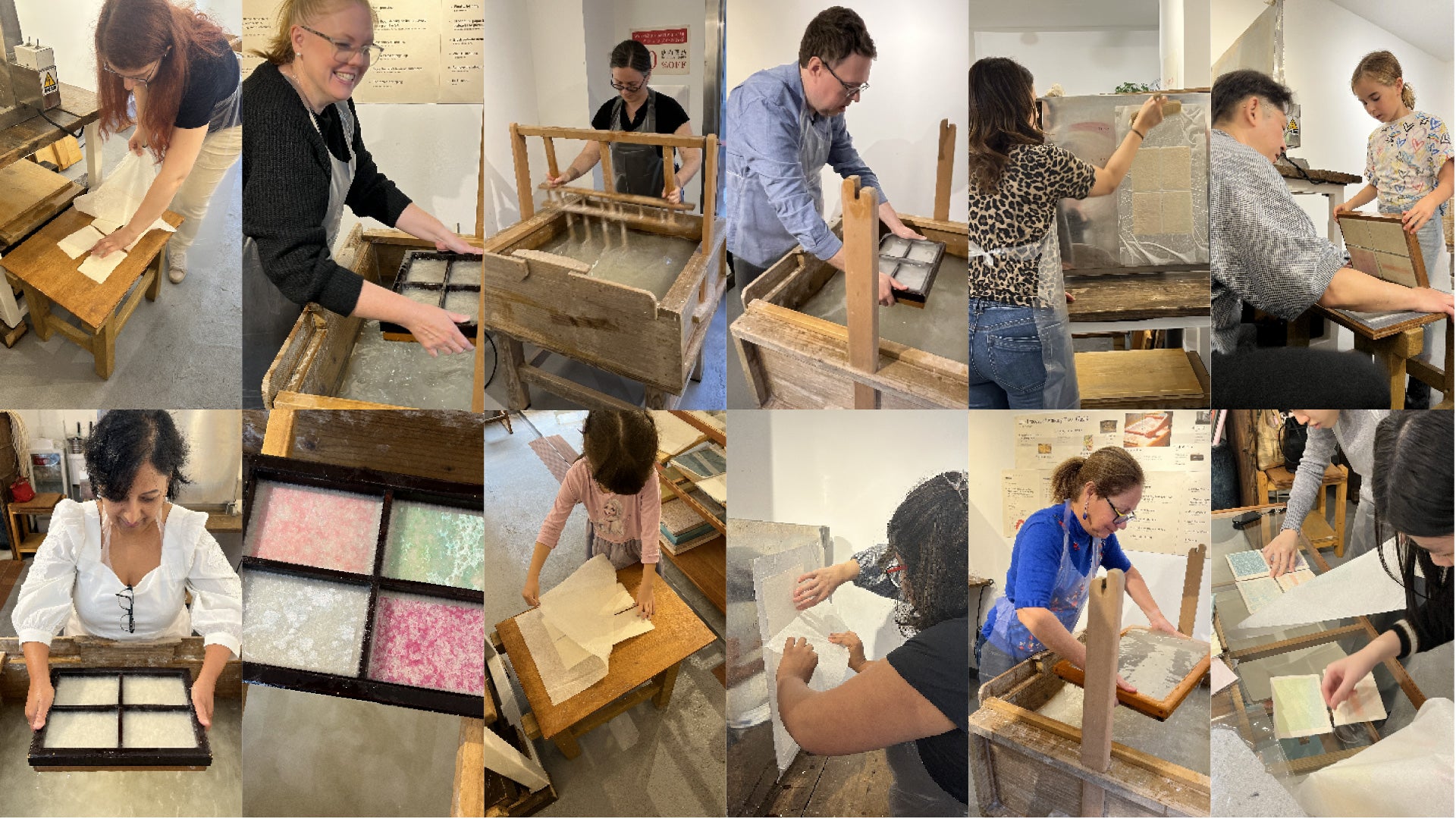 手漉き体験/ワークショップ – watashino